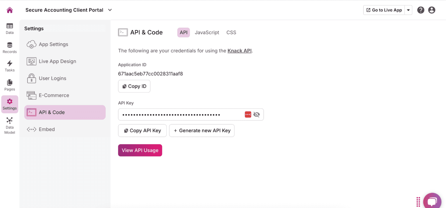 Build Your Own Accounting Client Portal Software Solution - Knack