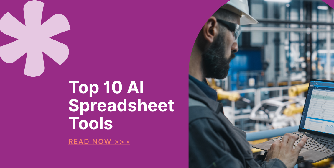 Top 10 AI Spreadsheet Tools (2026) for Smarter Workflows