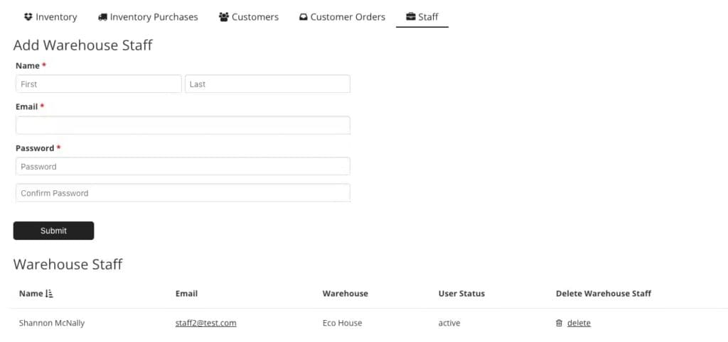 Free Warehouse Manager App Template | Knack