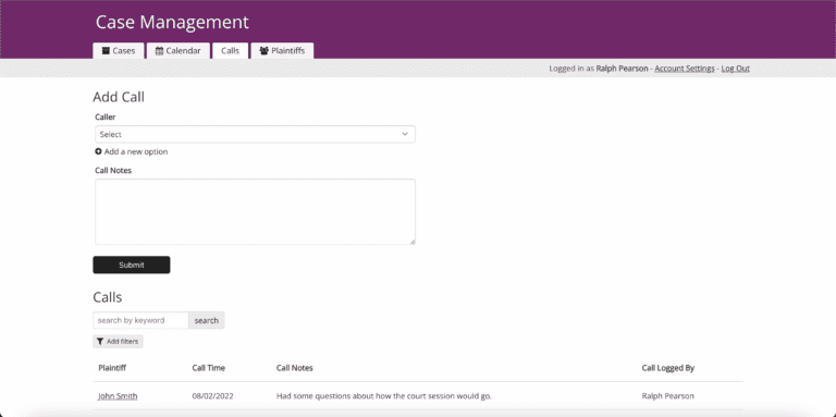 Free Case Management Template App | Knack