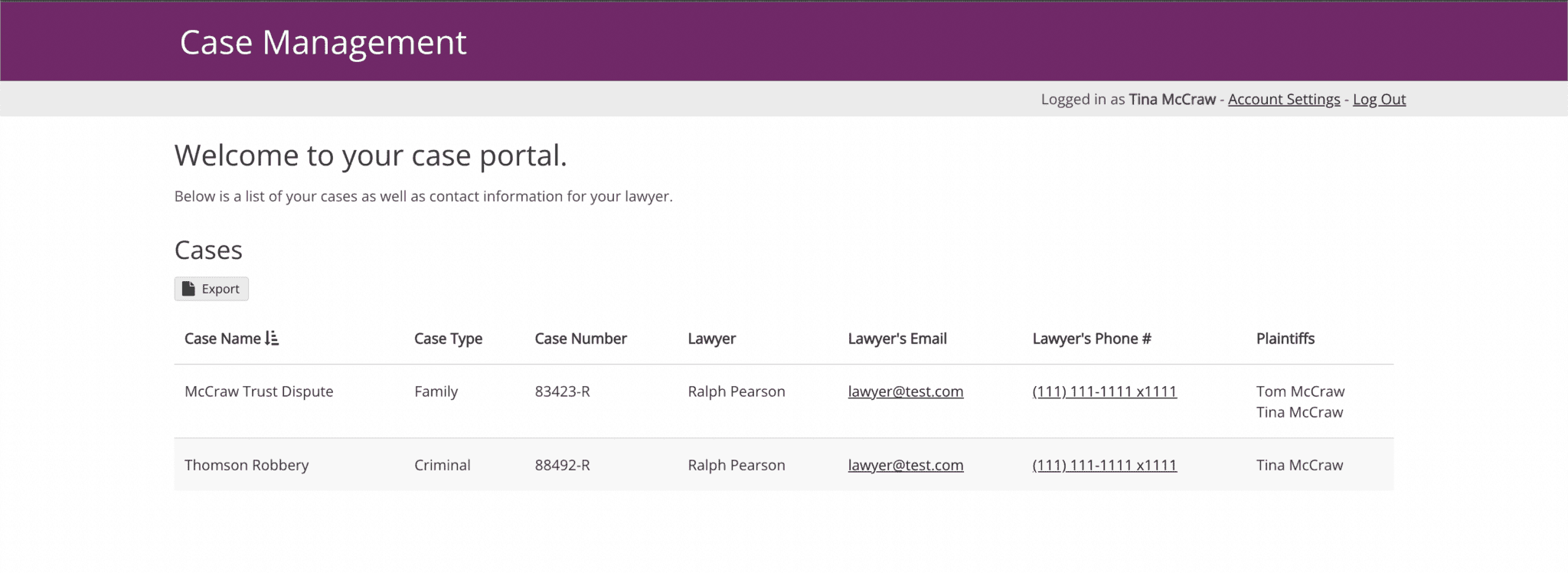 Free Case Management Template App | Knack