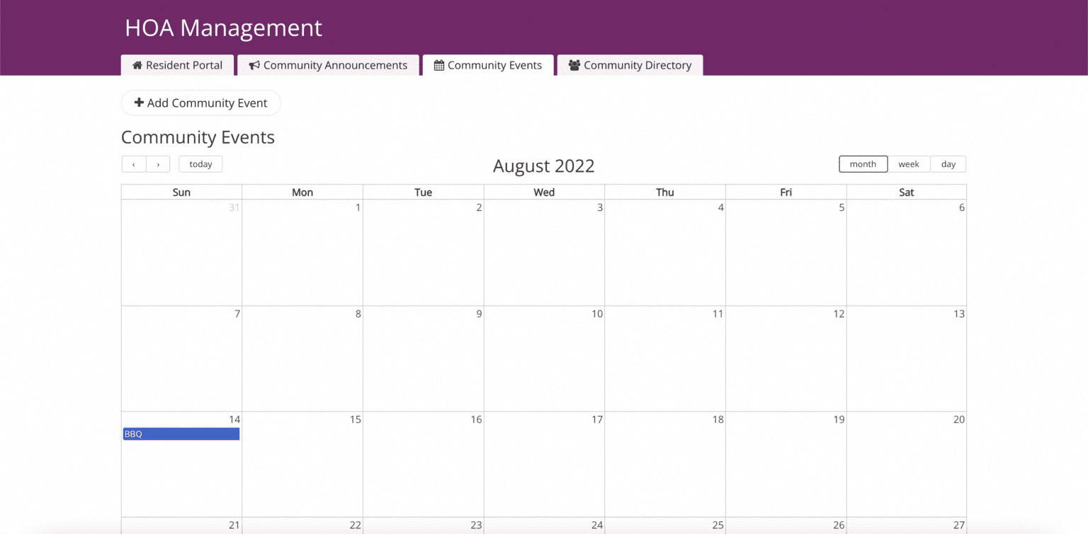 Free HOA Management App Template | Knack
