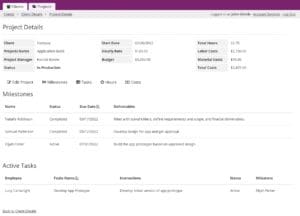 No-Code Project Management Template | Knack