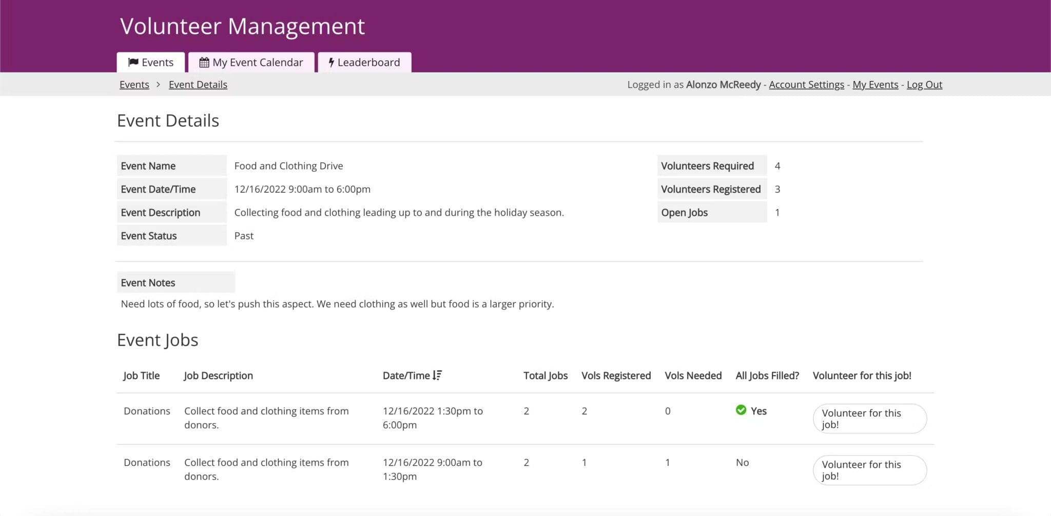 Free Volunteer Management Template | Knack