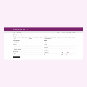 Free Membership Spreadsheet Template | Knack