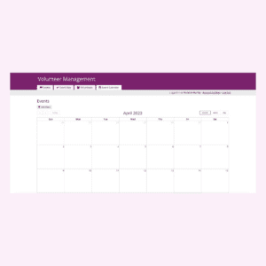 Free Volunteer Tracking Spreadsheet Template | Knack