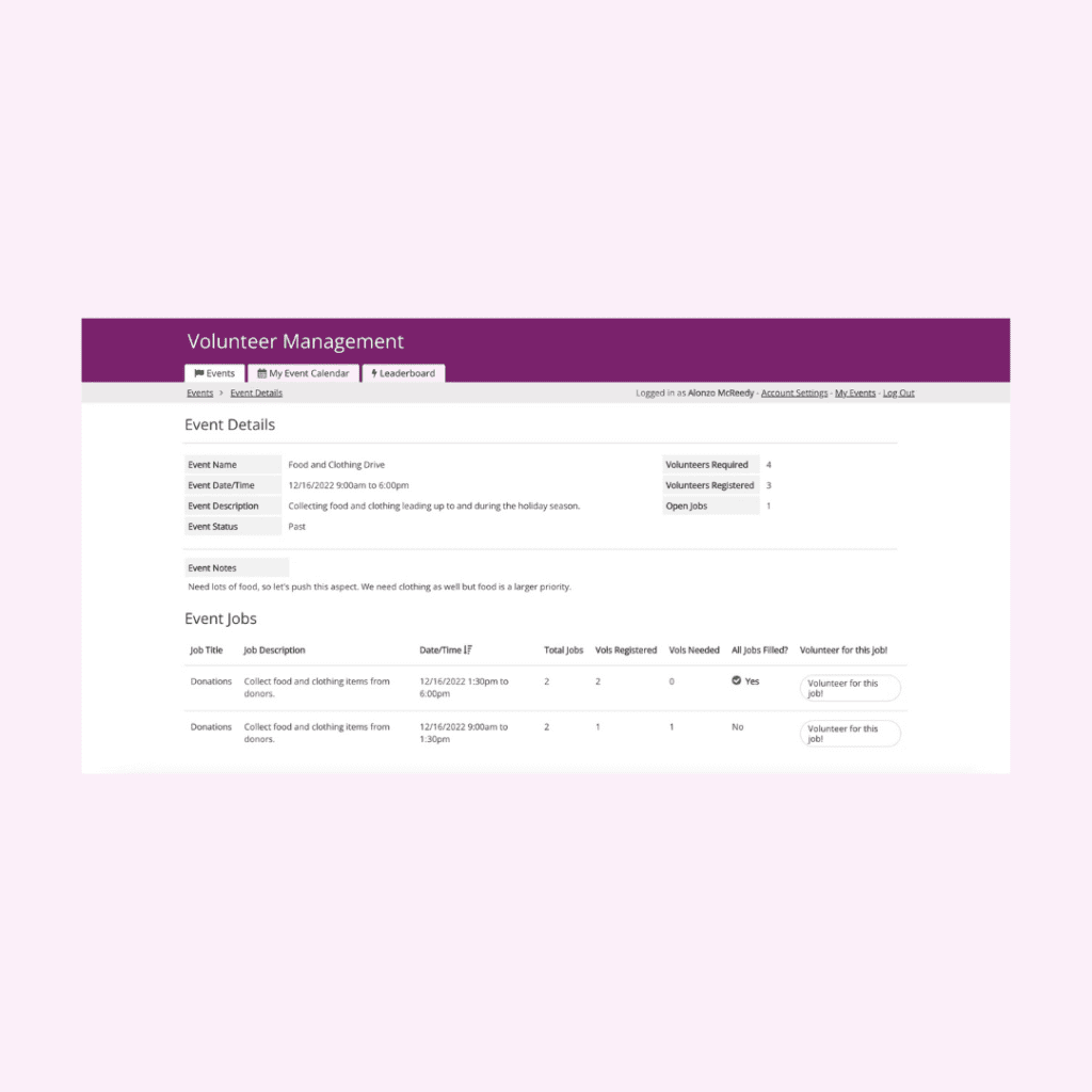 Free Volunteer Tracking Spreadsheet Template | Knack