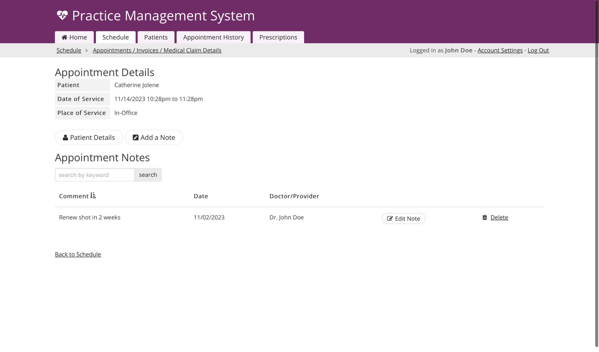Free Medical Practice Management Software Template | Knack