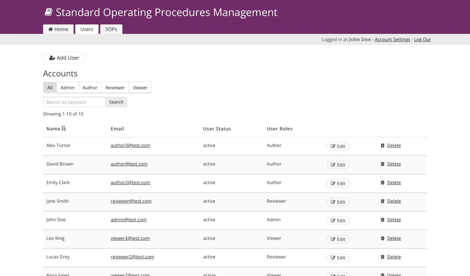 Free SOP Management Software Template | Knack