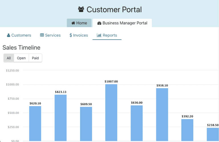 Free, Customizable Customer Portal Template App | Knack
