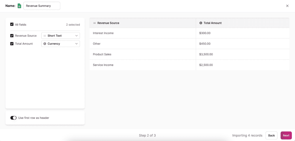 Create a Financial Reporting Dashboard with No-Code | Knack